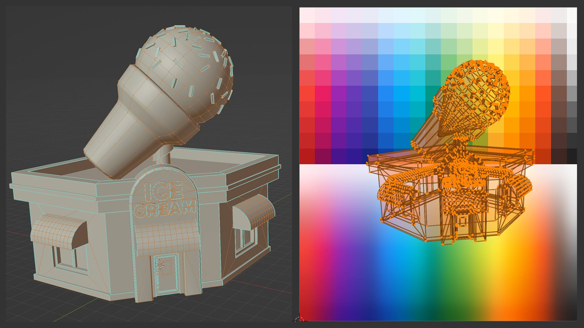 UV Unwrapping: A Simple and Fast Approach