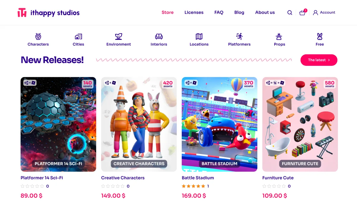 Free Library - ITHappy Studios